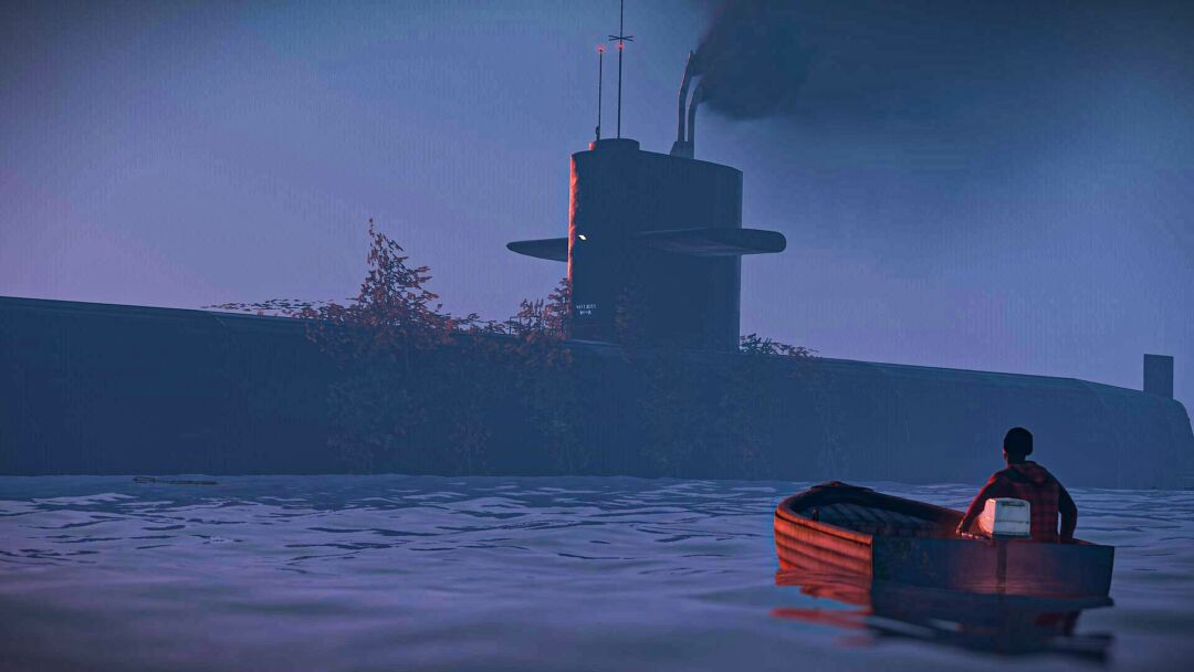 Submarine Rust Custom Monument - Lone Design