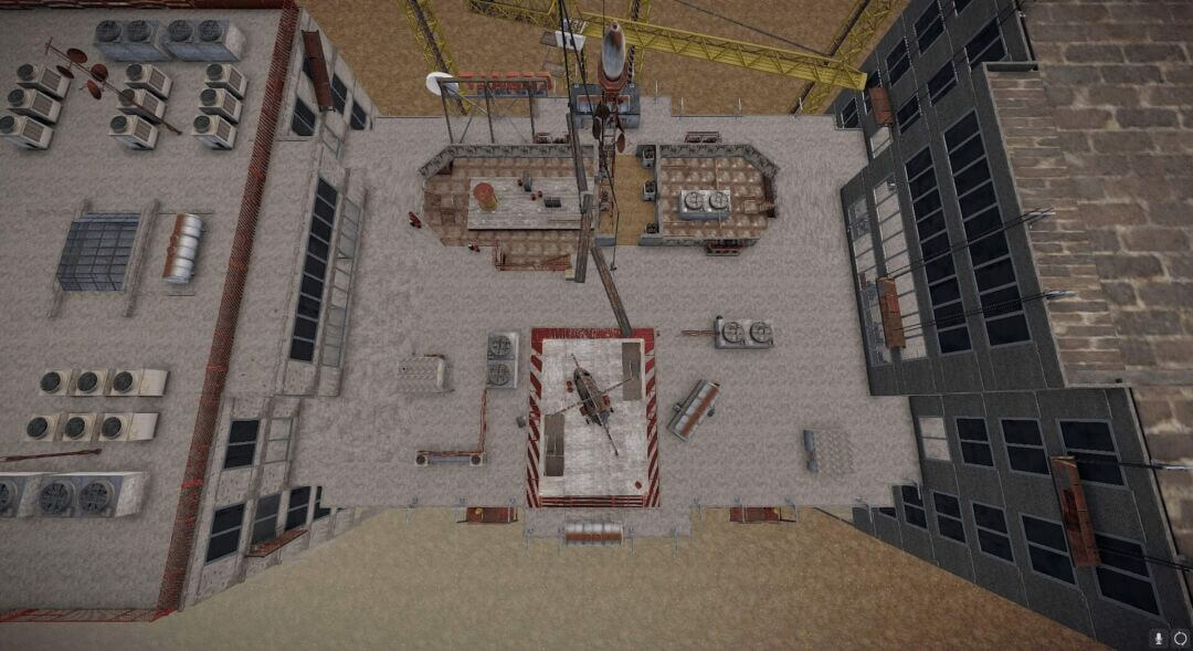 Highrise Arena Rust - Lone Design