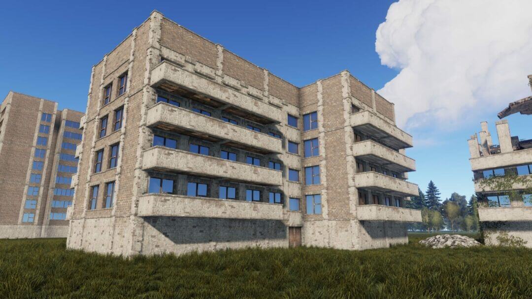 USSR Buildings Pack Rust Prefabs - Lone Design