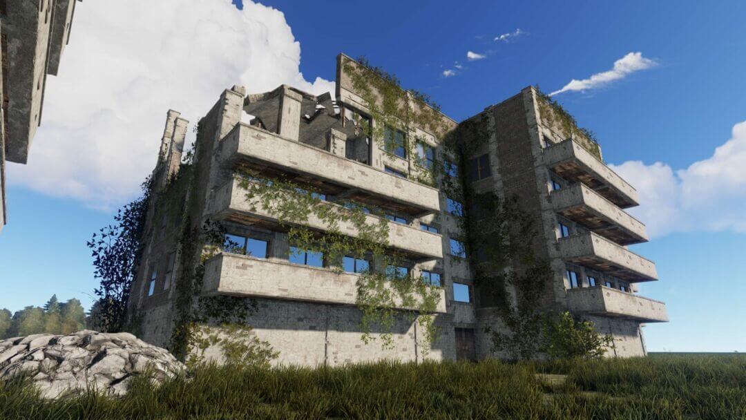 USSR Buildings Pack Rust Prefabs - Lone Design