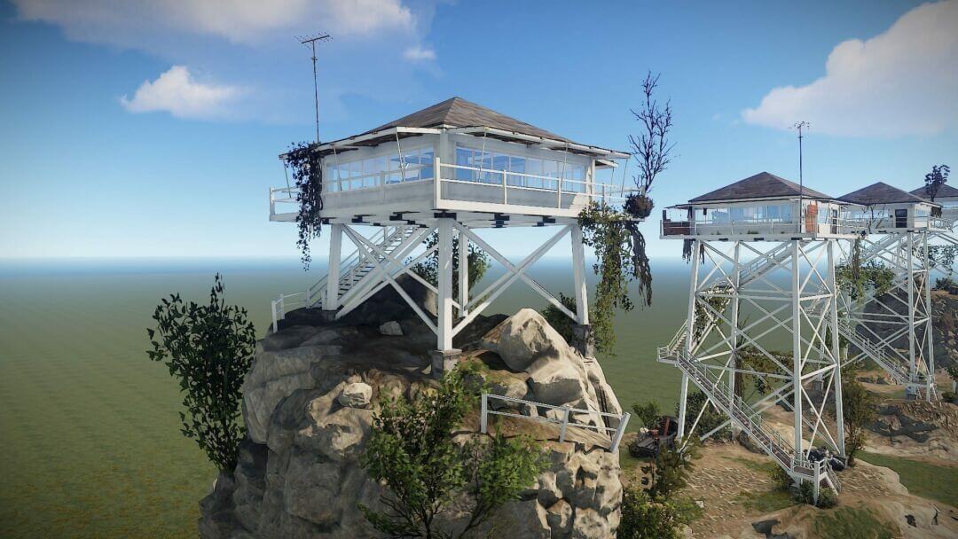 Firewatch Tower Pack Custom Rust Monument - Lone Design