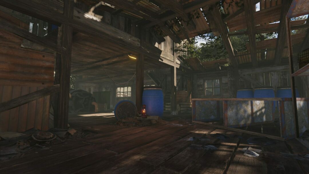 Swamp Village Custom Rust Monument - Lone Design