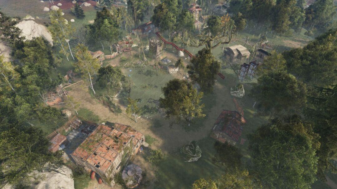 Swamp Village Custom Rust Monument - Lone Design