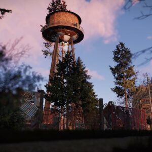 Mini-Bandit Village Custom Rust Monument - Lone Design