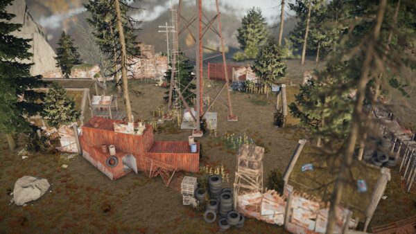 Mini-Bandit Village Custom Rust Monument - Lone Design