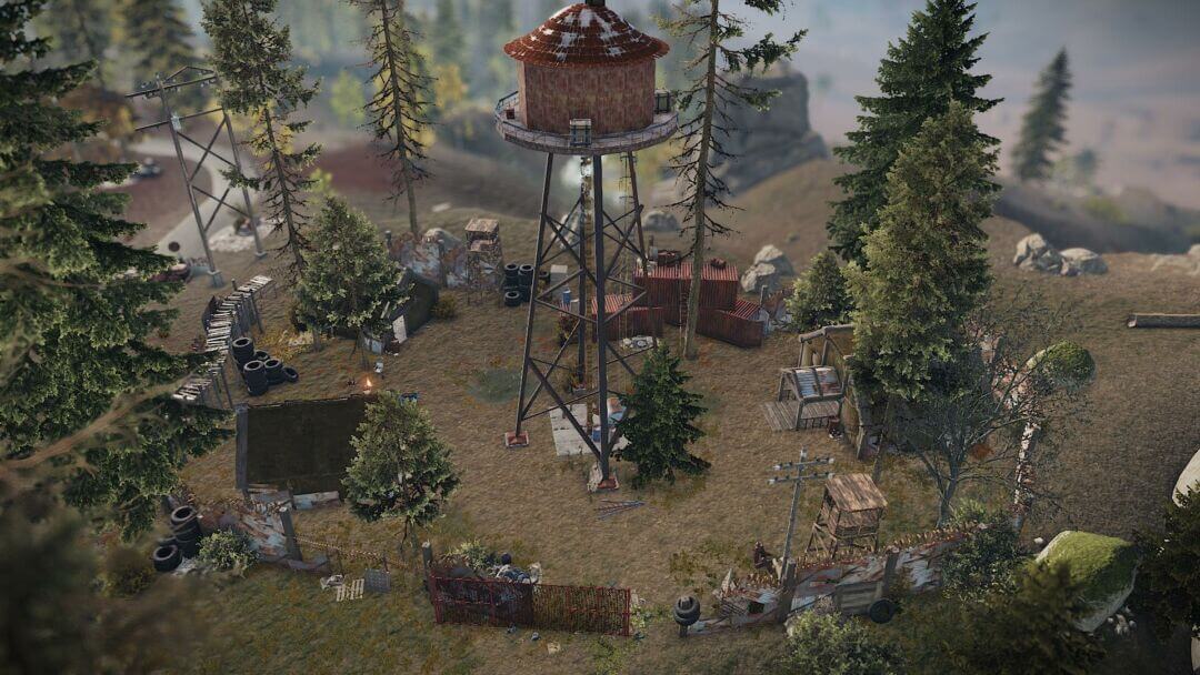 Mini-Bandit Village Custom Rust Monument - Lone Design