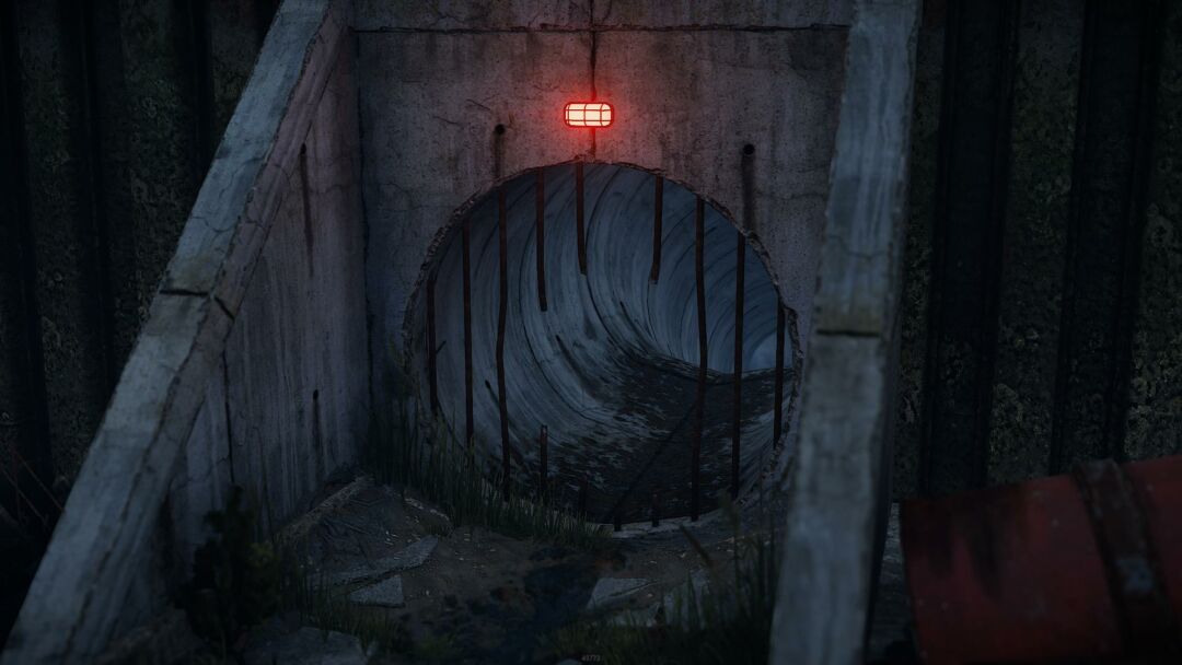 Construction Site Custom Rust Monument - Lone Design