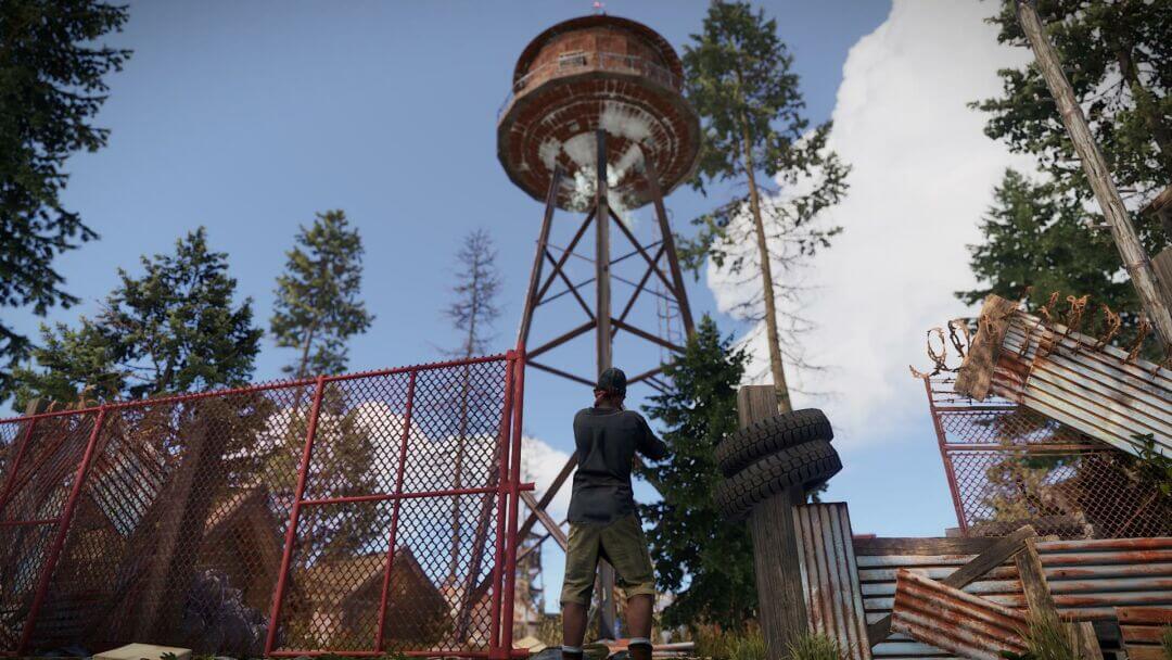 Mini-Bandit Village Custom Rust Monument - Lone Design