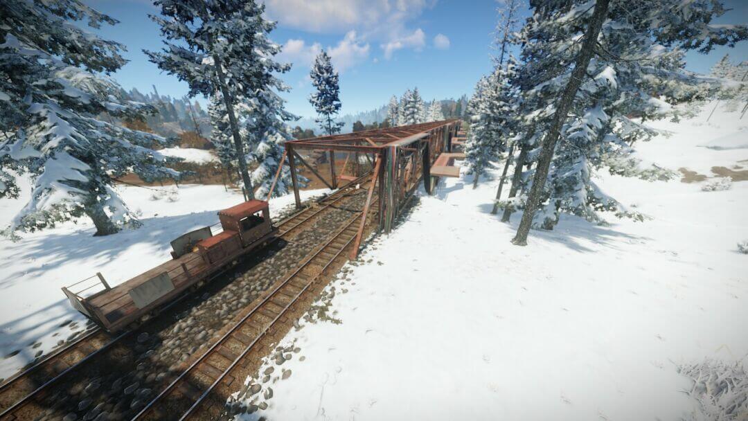 Last Train (World 2.0) Custom Rust Map - Lone Design