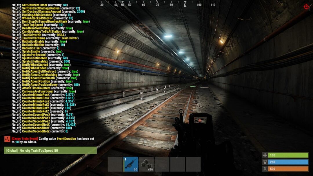 Cargo Train Event Rust Plugin - Lone Design