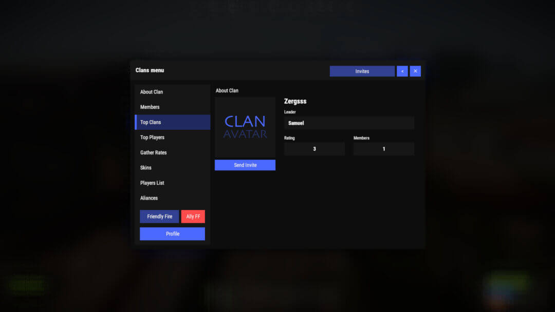 Clans Rust Plugin - Lone Design
