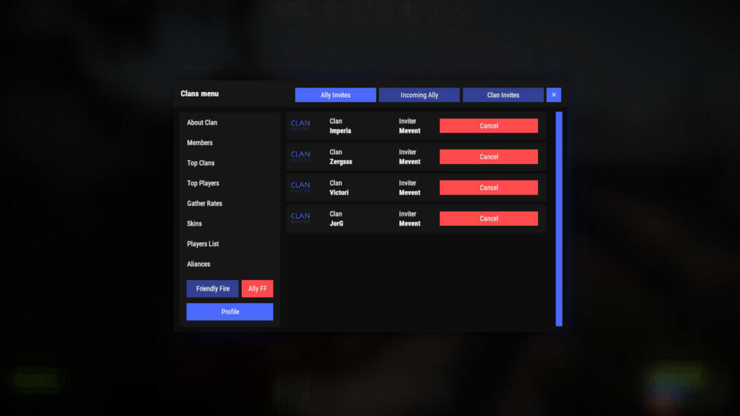 Clans Rust Plugin - Lone Design