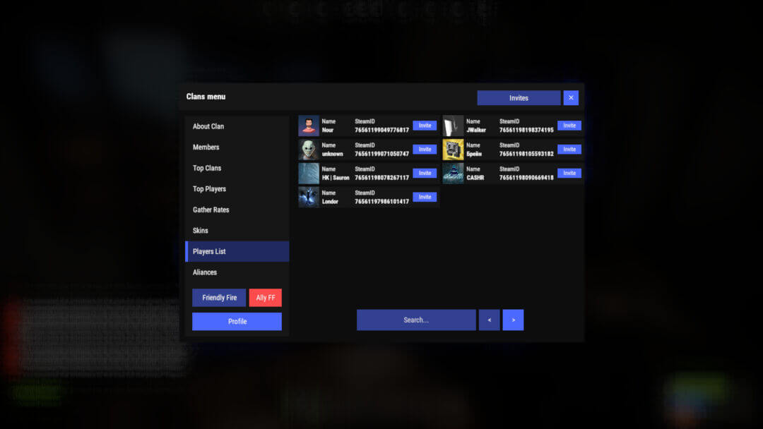 Clans Rust Plugin - Lone Design