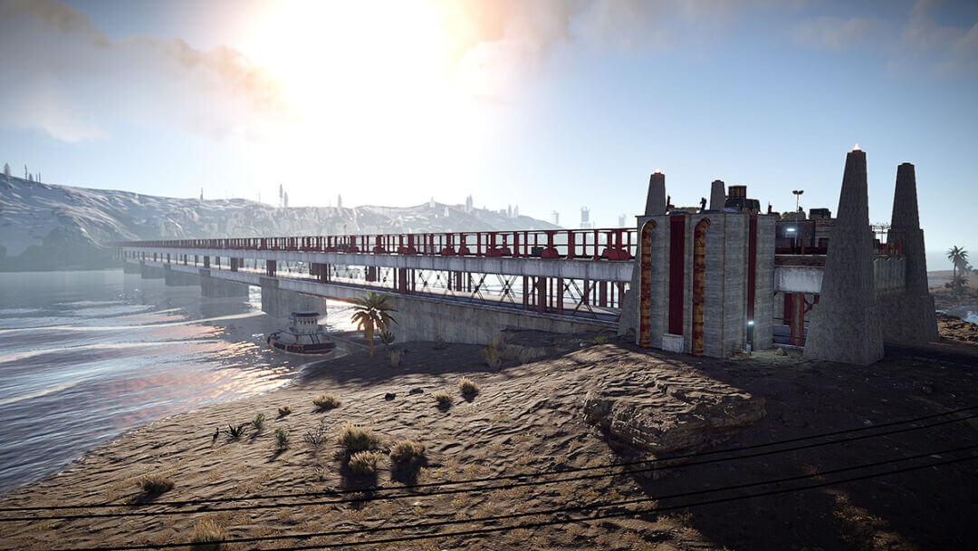 Isla Nublar (Jurassic Park) Custom Rust Map - Lone Design