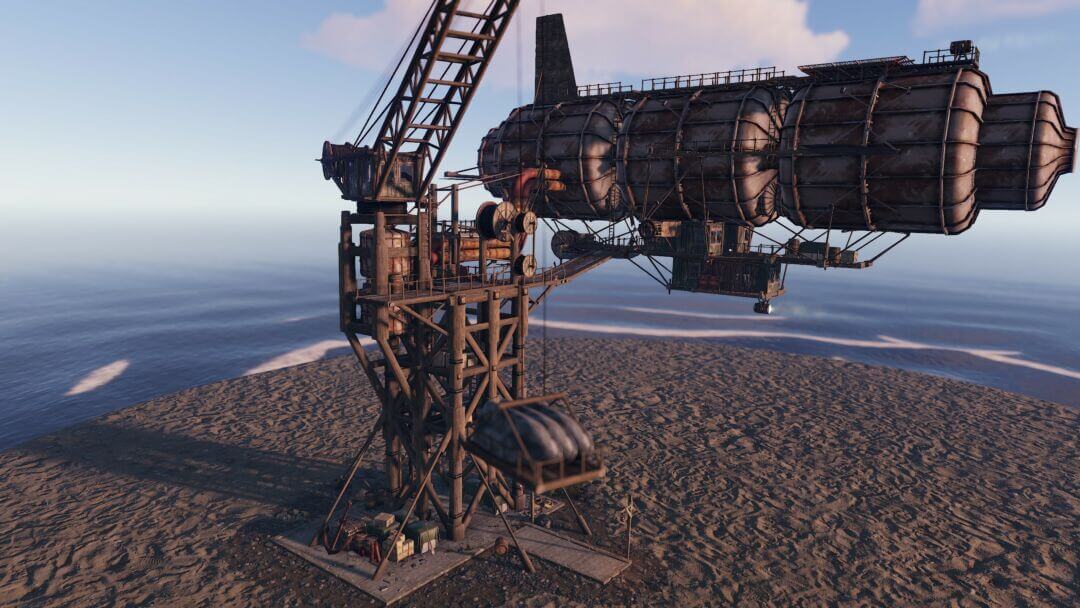 Steampunk Dock Monument - Lone Design