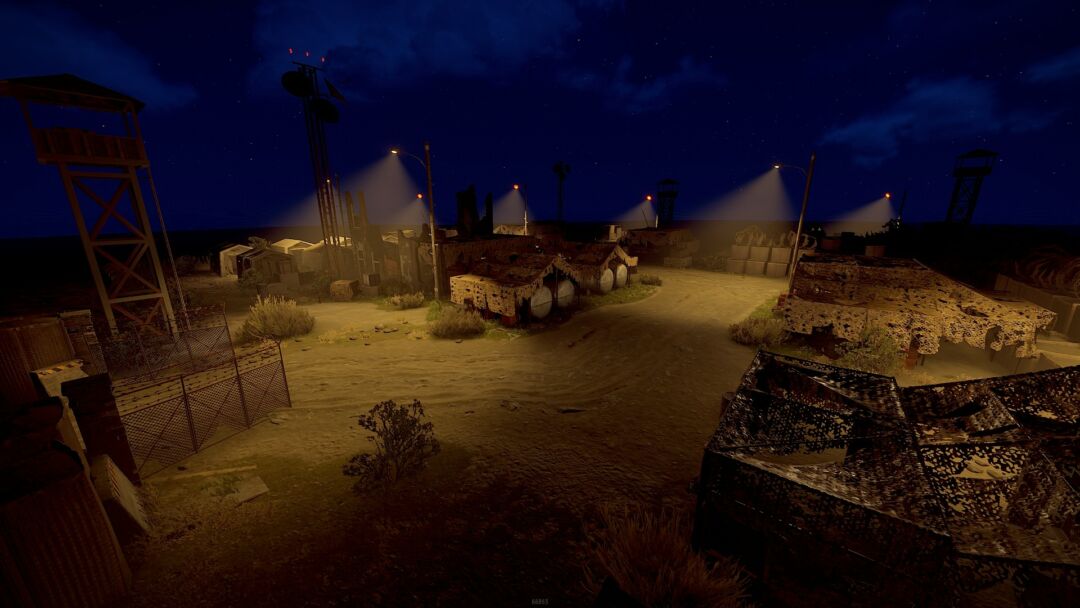 Desert Military Base - Lone Design