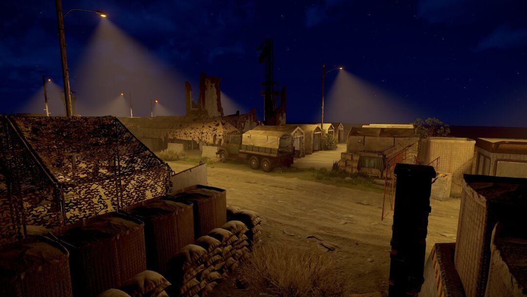 Desert Military Base - Lone Design