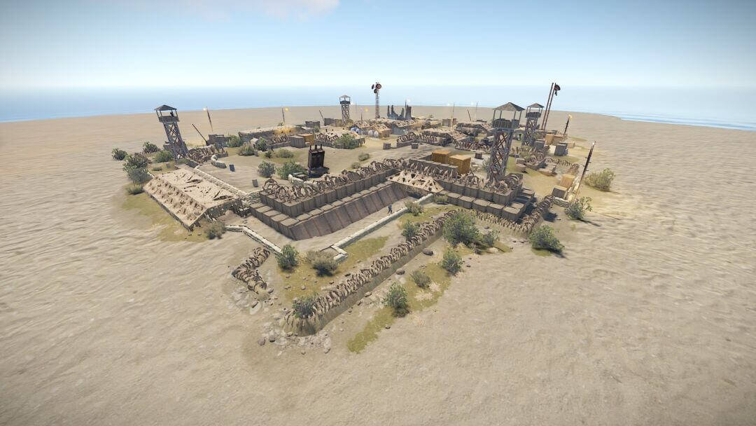 Desert Military Base - Lone Design