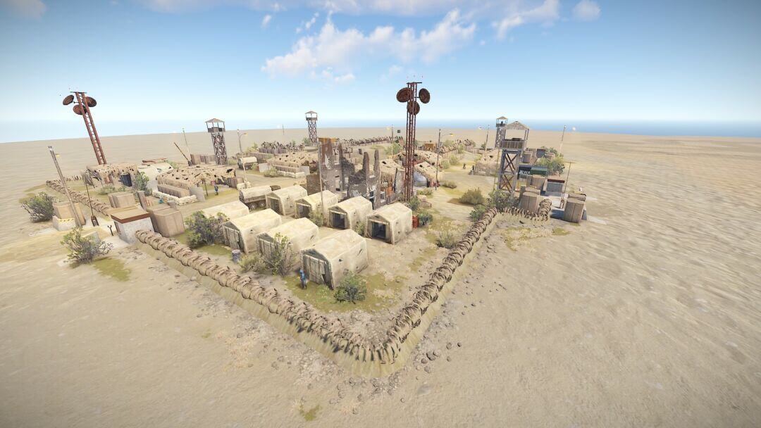 Desert Military Base - Lone Design
