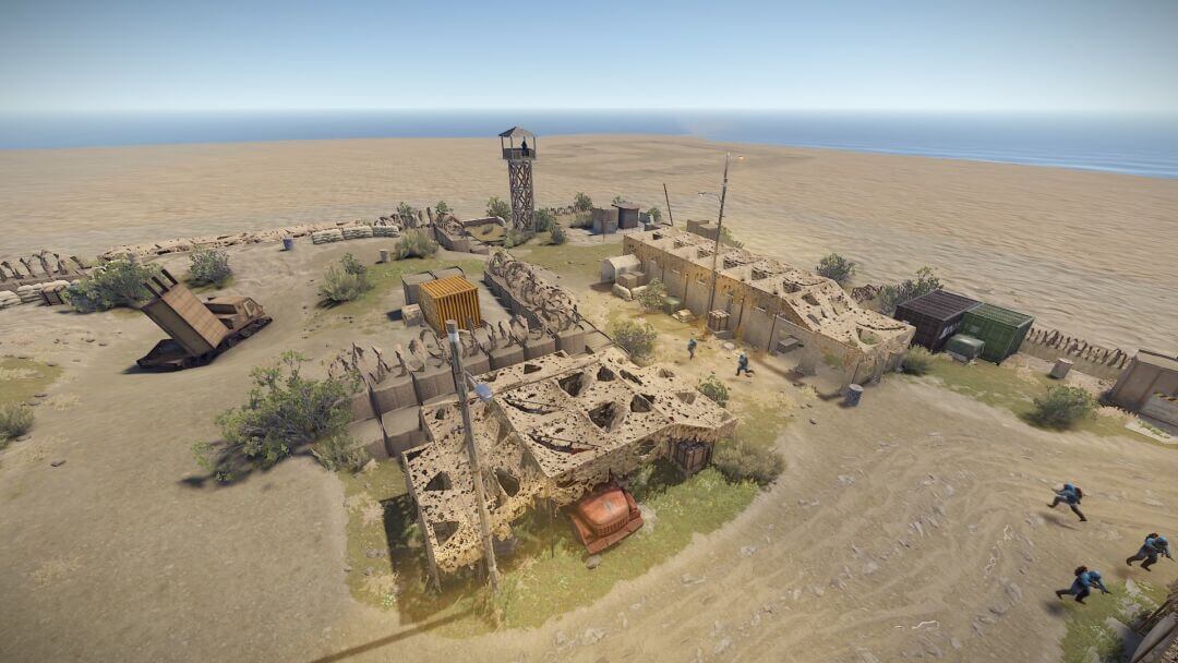 Desert Military Base - Lone Design