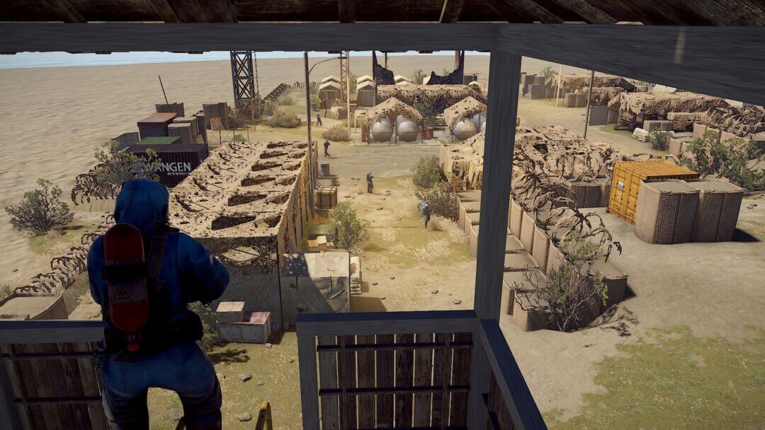 Desert Military Base - Lone Design
