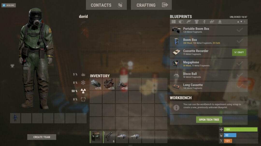 Craft Menu - Lone Design