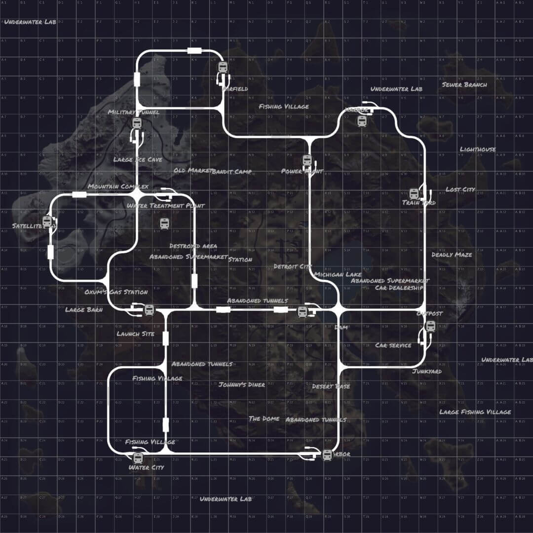 Detroit: Irreparable Damage (Jungle Update) Custom Rust Map - Lone Design