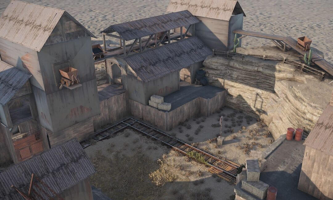 Goldrush, TF2 | Grape's O:PF Custom Rust Arena - Lone Design