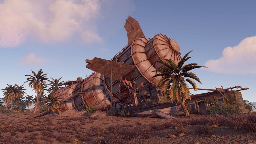 Crashed Zeppelin (Timelines Monument) - Lone Design