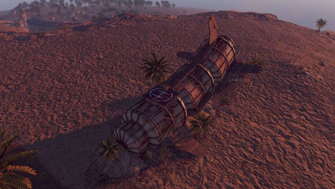 Crashed Zeppelin (Timelines Monument) - Lone Design