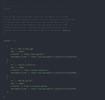 Rust Server Website Template - Outpost - Lone Design