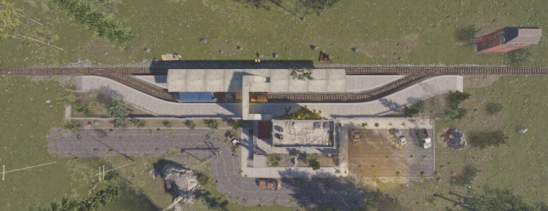 Small Railway Station - Lone Design