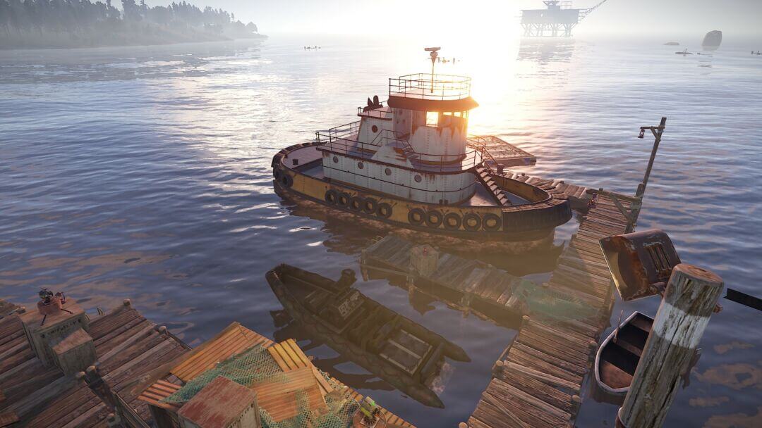 Water Town Rust Custom Monument - Lone Design