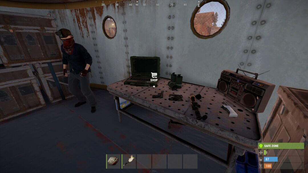Water Town Rust Custom Monument - Lone Design