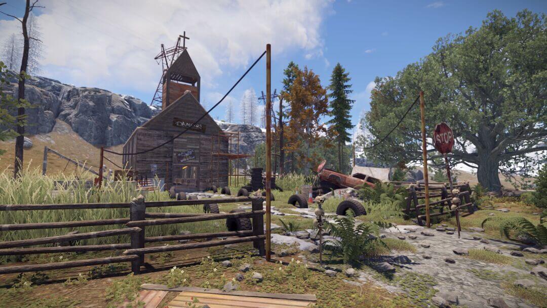 Destroyed World (Jungle Update) Custom Rust Map - Lone Design
