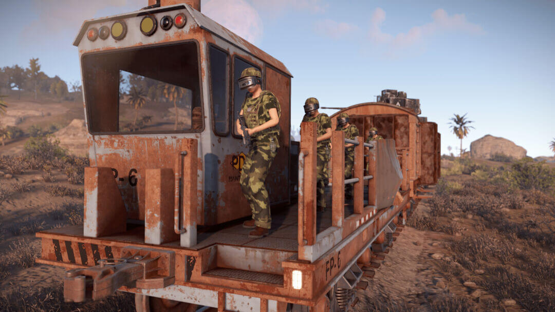 Armored Train Rust Plugin - Lone Design