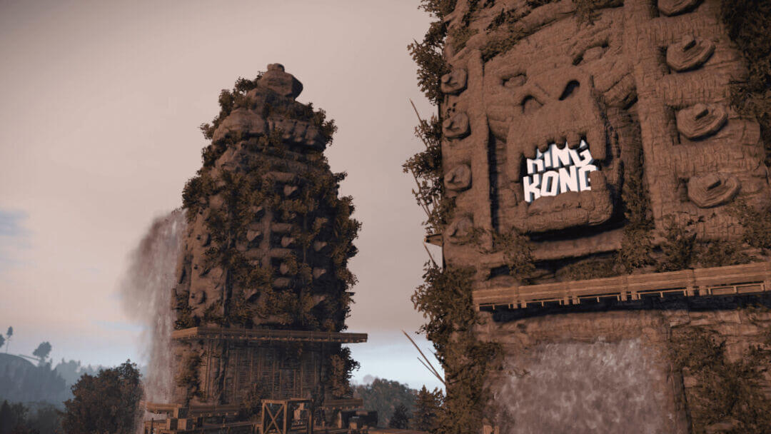 King Kong Towers Rust Monument - Lone Design