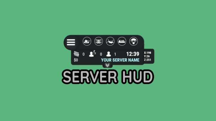 Server Hud Rust Plugin - Lone Design