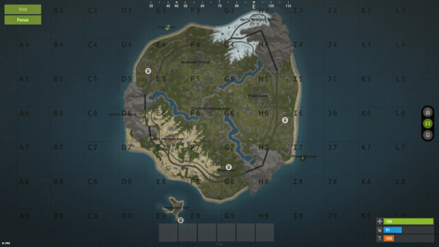 Fractus - ONE GRiD Map Rust - Lone Design