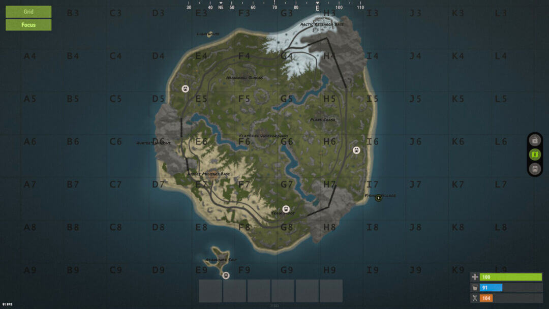 Fractus - ONE GRiD Map Rust - Lone Design