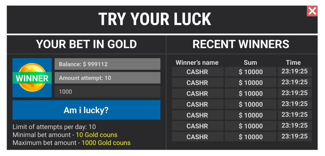 Lucky Click Rust Plugin - Lone Design