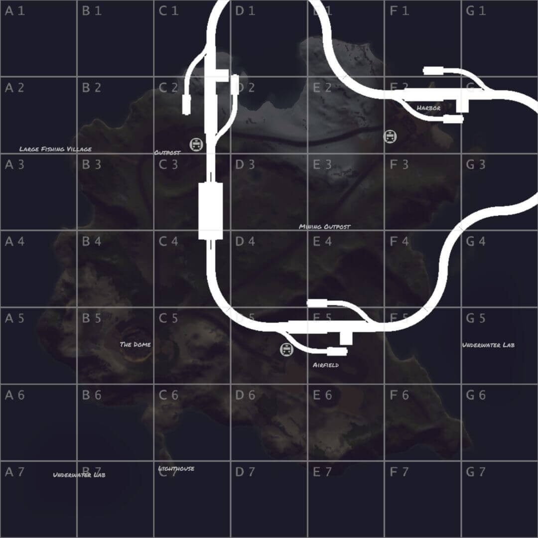 MiniMap Pack (4 Minimaps) Rust - Lone Design