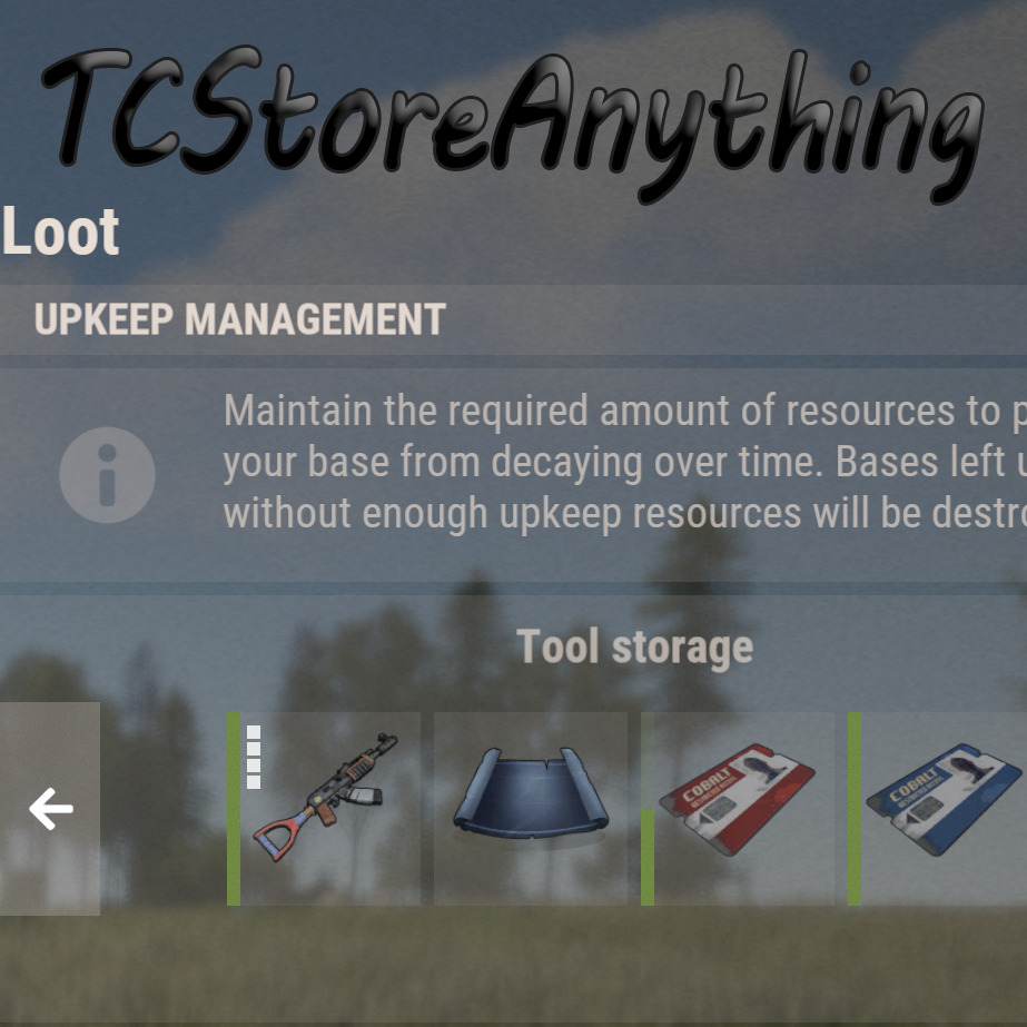 TC Store Anything Rust Harmony Mod - Lone Design