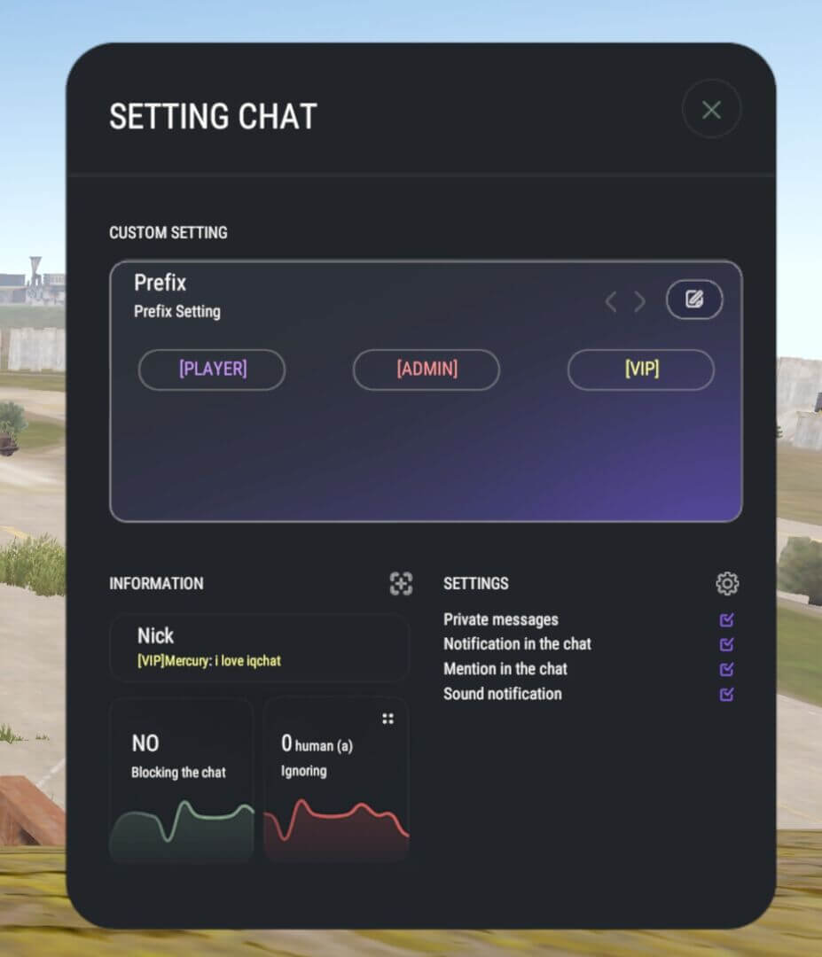 IQChat Rust Plugin - Lone Design