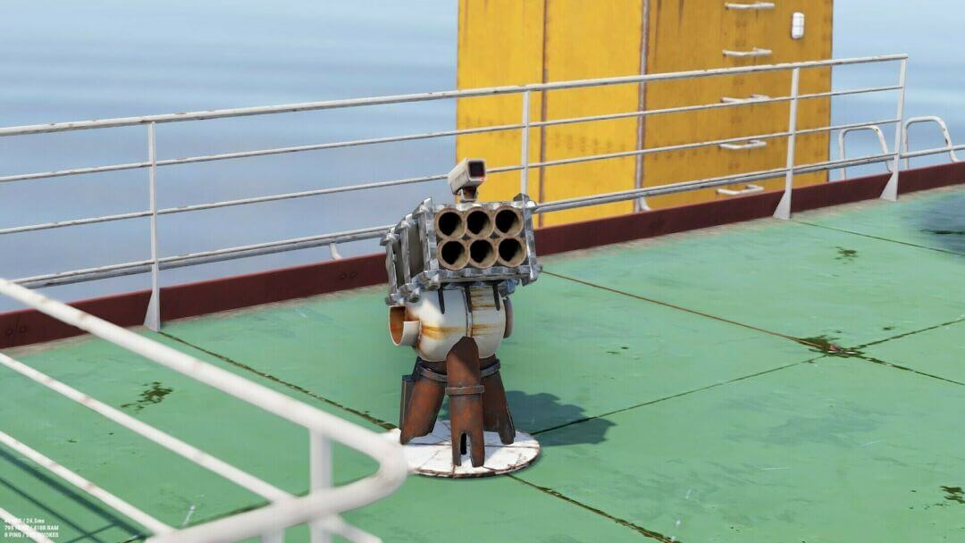 Mountable Turrets Rust Plugin - Lone Design