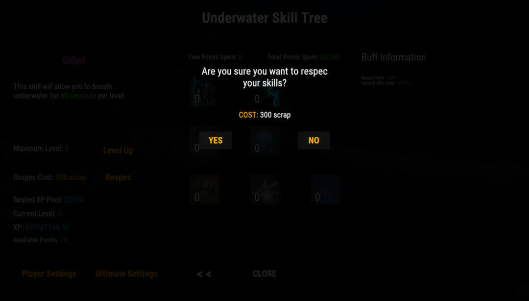 Skill Tree - Lone Design