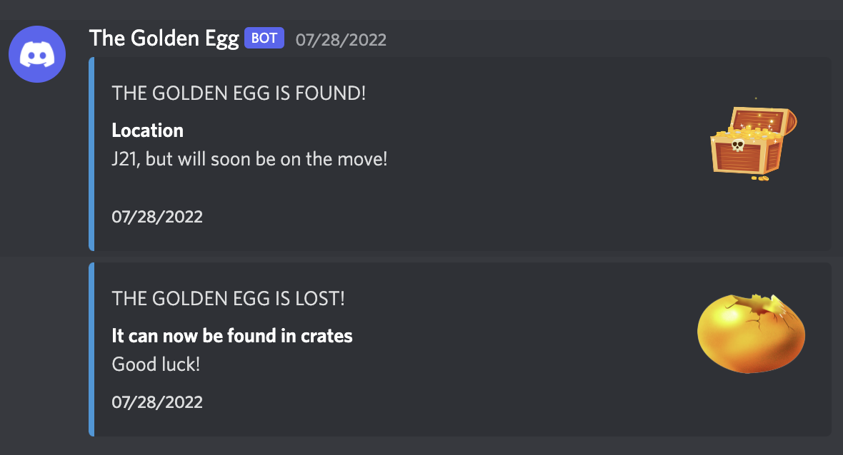 The Golden Egg Rust Plugin - Lone Design