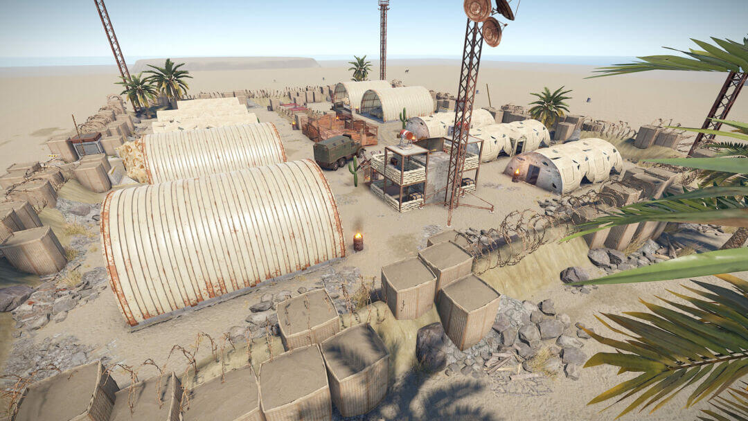 Abandoned Military Base Rust Monument - Lone Design