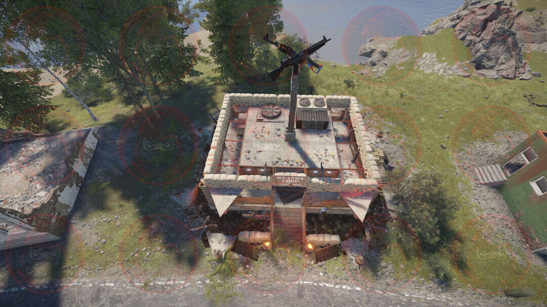 Weapon Shop Of Rustcoon Custom Rust Monument - Lone Design