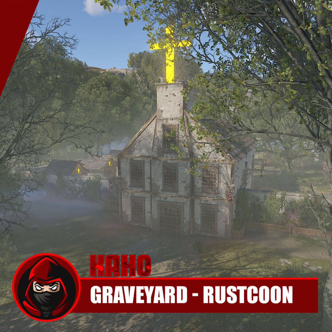 Graveyard Of Rustcoon City Rust Monument - Lone Design